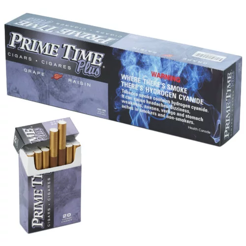 Prime Time Grape Cigars - Canadian Cigarette Wholesaler